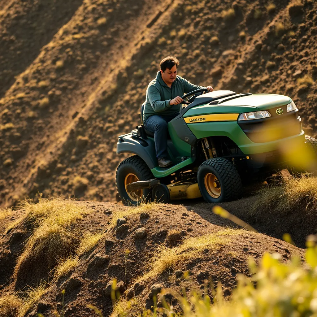 Choosing the Right Lawn Tractor for Hilly Terrain