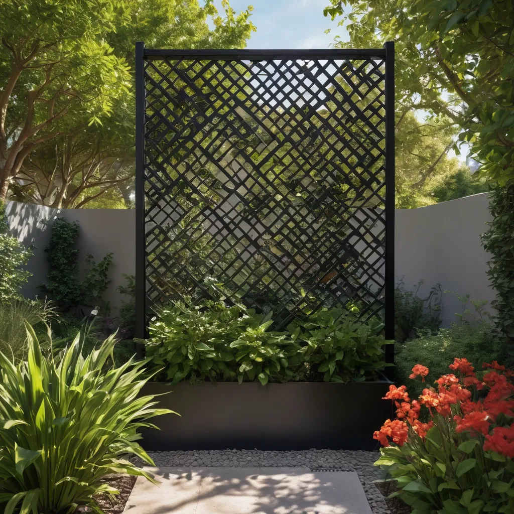 The Benefits of Using Black Vinyl Trellis in Gardens