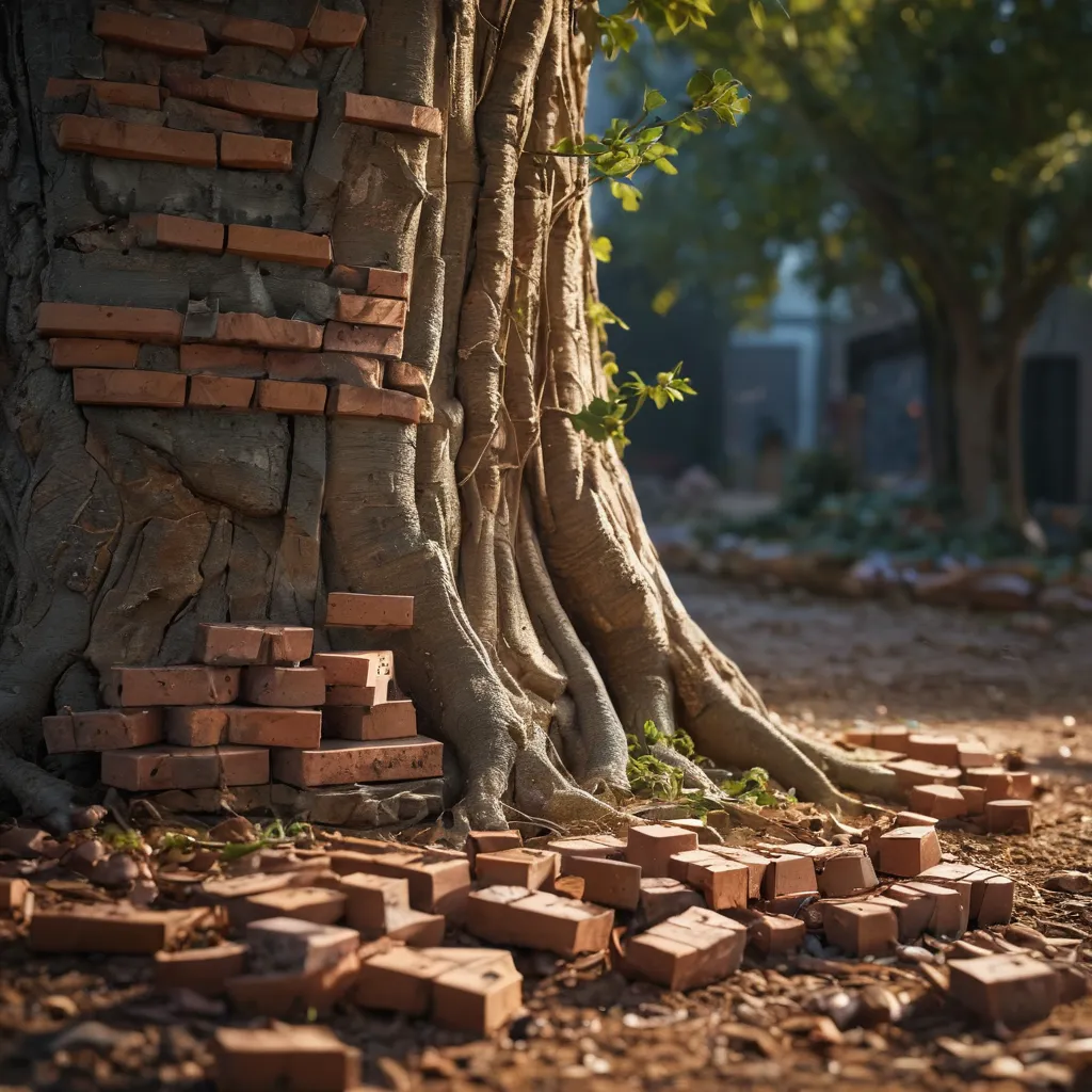 Bricks Around Trees: Symbolism and Practical Uses