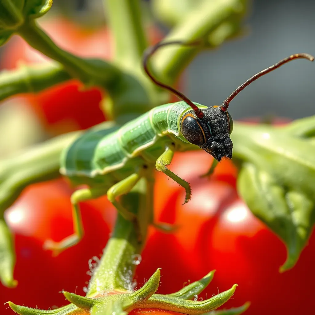 Identifying and Managing Tomato Cutter Worms Effectively